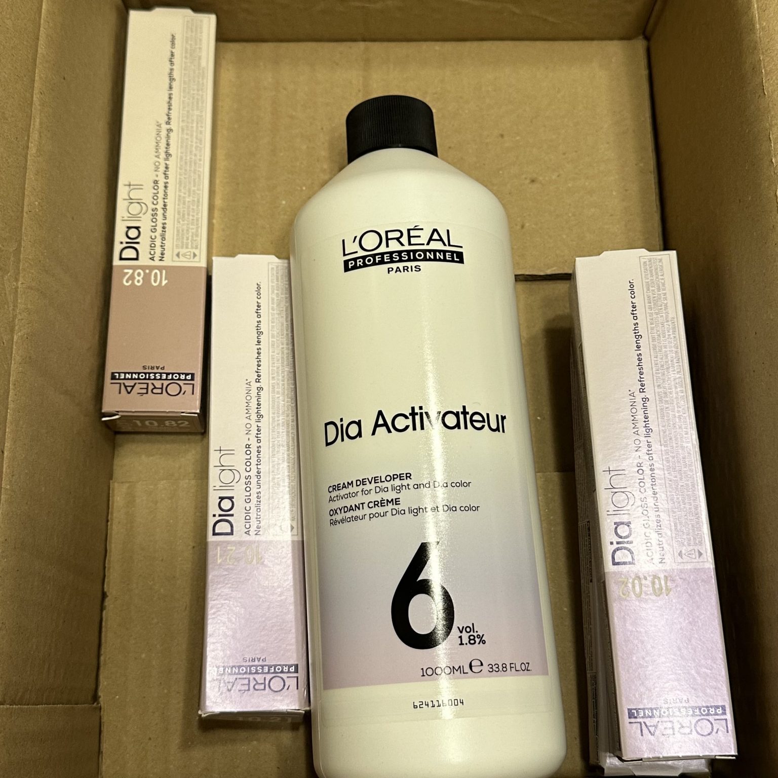 Comment faire sa patine? la coloration Dialight 10.01 avant après